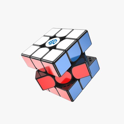 Jual Magic Cube 3x3 Gan 12 Maglev 3x3 Magnetic Stickered Black Base ...