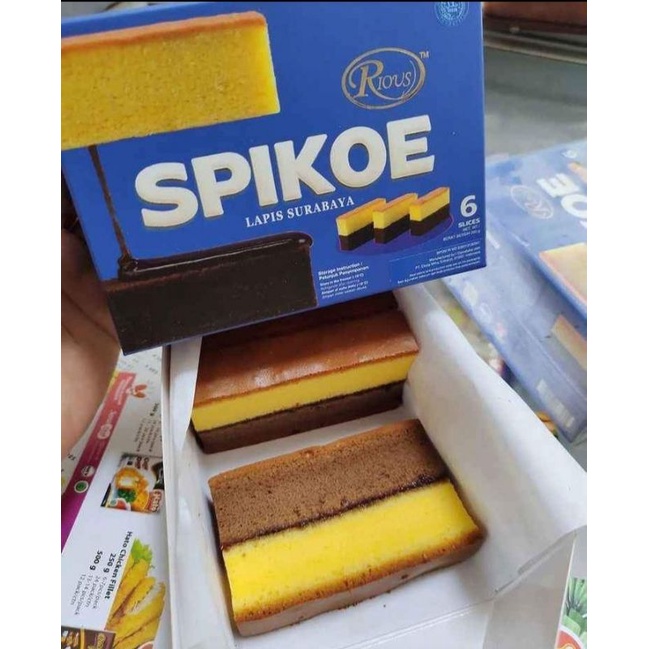 Jual SPIKOE LAPIS SURABAYA RIOUS ISI 6 SLICE 200 GRAM Bernardi Spiku ...