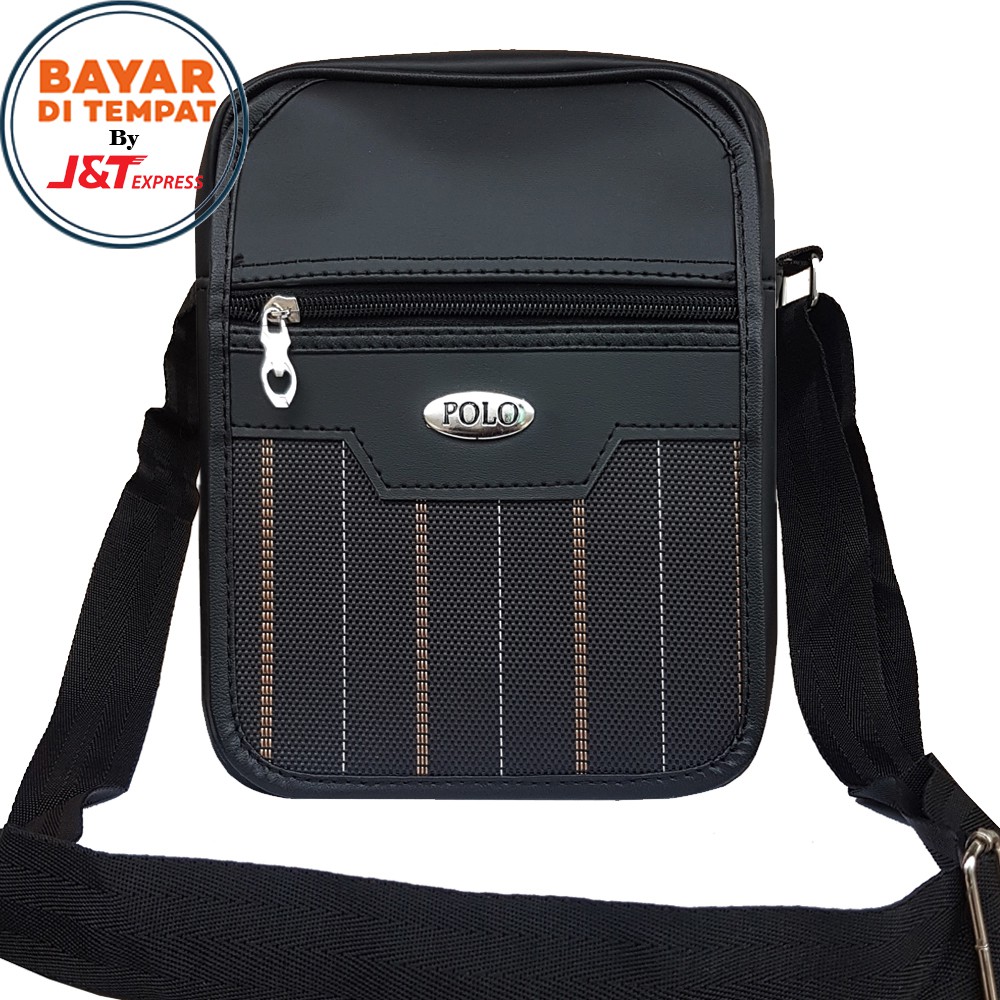 Jual [JURAGAN TAS] Polo Star P505 Tas Pria Tas Selempang Pria Tas Kulit ...