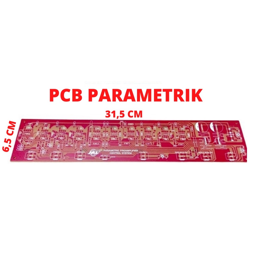 Jual PAPAN PCB PARAMETRIK STEREO TONE CONTROL PCB SAJA HANYA PCB ...