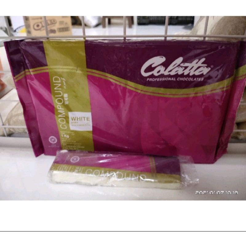 Jual Colatta white Compound 1kg | Shopee Indonesia
