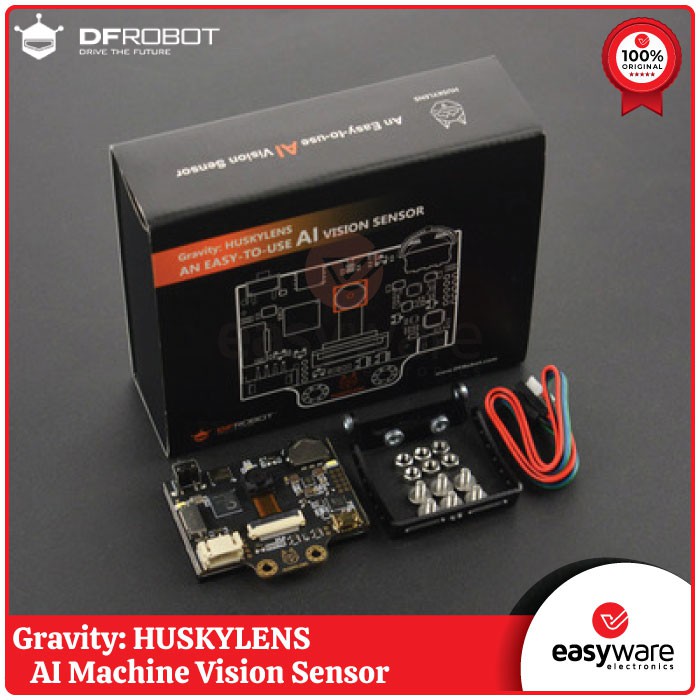 Jual DFRobot HUSKYLENS - An Easy to use AI Machine Vision Sensor ...