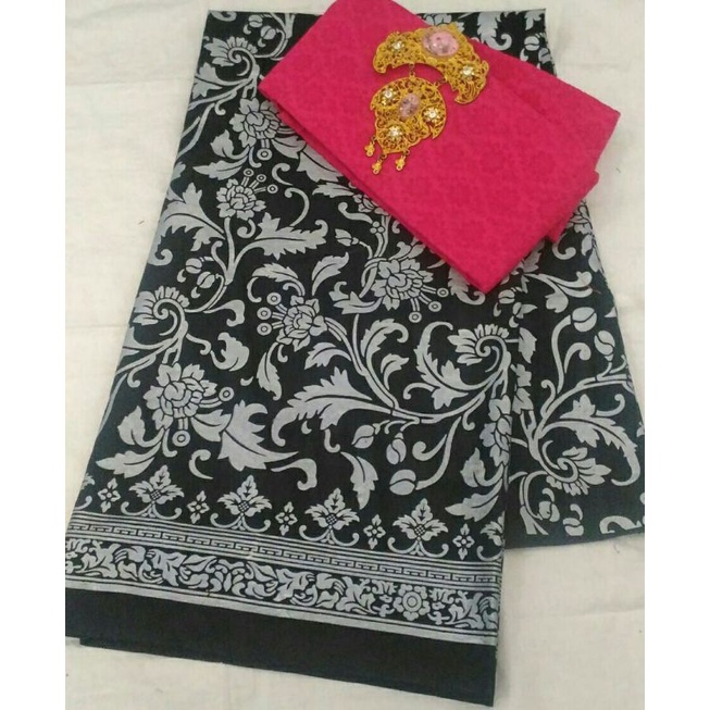 Jual KAIN PRADA BATIK ROK LILIT BAKUNG MUTIARA SONGKET PALEMBANG MINANG ...