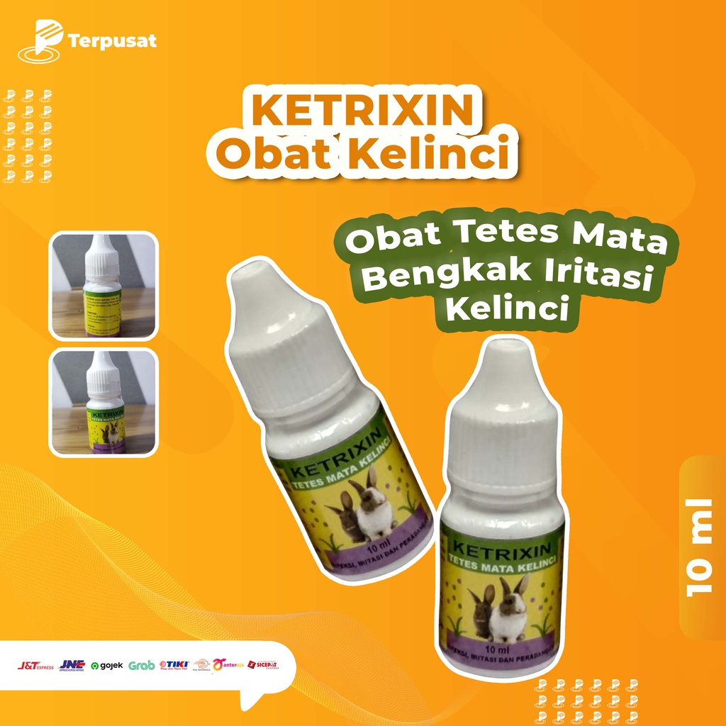 Jual Obat Tetes Mata Bengkak Iritasi Kelinci - Ketrixin | Shopee Indonesia