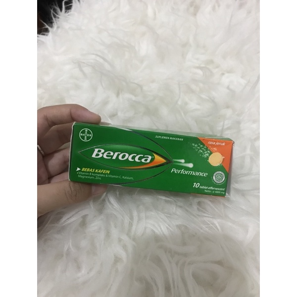 Jual Berocca performance 10 tablet rasa jeruk effervesence | Shopee ...