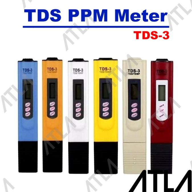 Jual TDS PPM Meter Hidroponik Alat Ukur Unsur Mineral Air Cairan EU002 ...