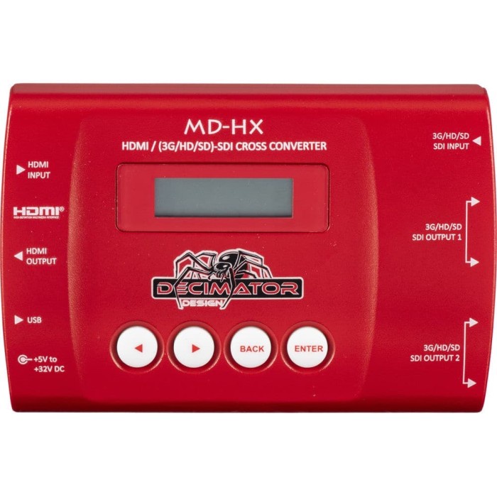 Jual Decimator MD-HX Bidirectional SDI/HDMI Cross Converter with Scaler ...