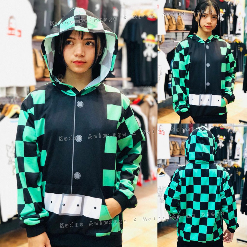 Jual Sweater Tanjiro Kamado Cosplay V2 Kimetsu No Yaiba - Demon Slayer ...