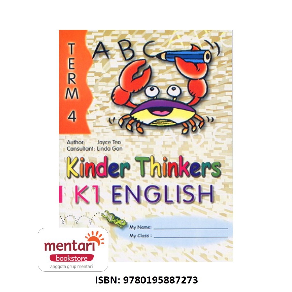 Jual Kinder Thinker English For Kindergarten 1 | Buku Pelajaran Bahasa ...