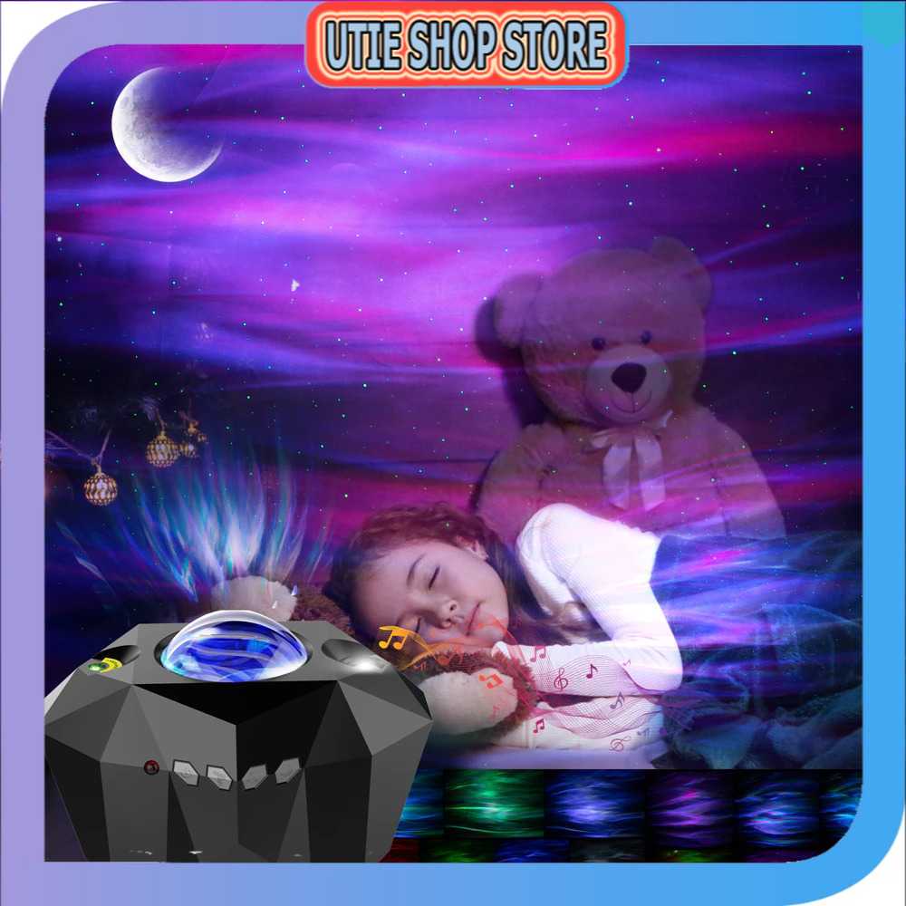 Jual USS LAMP - Pookin Lampu Proyektor Tidur Starry Sky Bluetooth ...