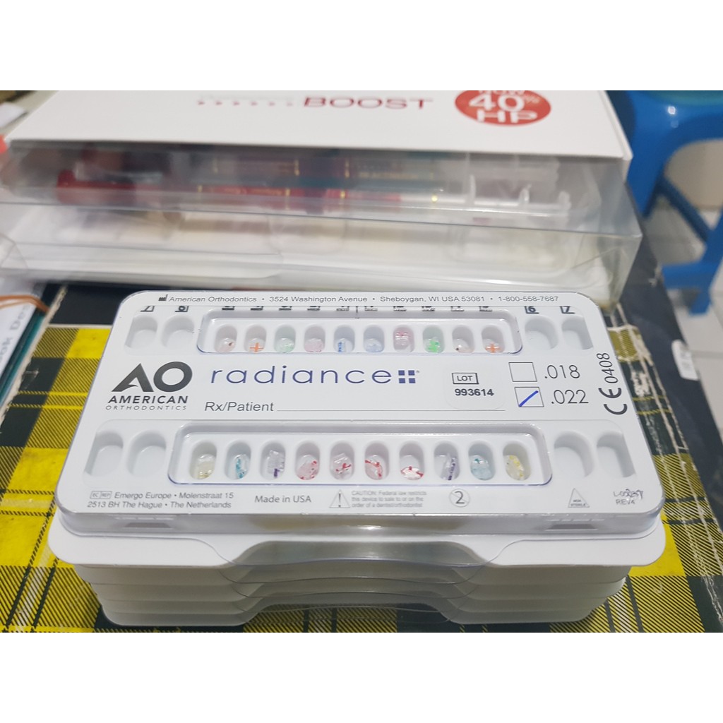 Jual AMERICAN ORTHODONTICS BRACKET RADIANCE MURAH | Shopee Indonesia