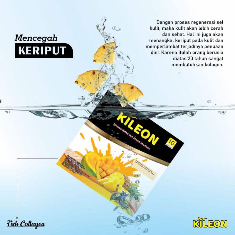 Jual KILEON minuman kaya Glutathione dan Collagen | Shopee Indonesia
