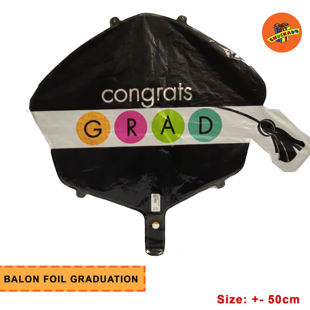 Jual BALON FOIL GRADUATION - Balon Foil Upacara Wisuda | Shopee Indonesia