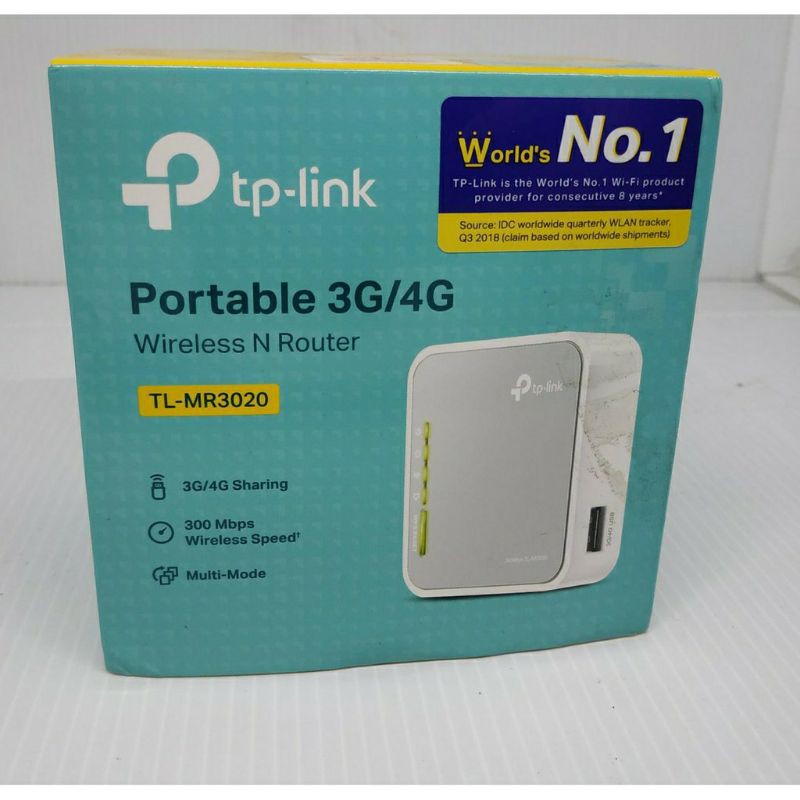 Jual TP-LINK TL-MR3020 Portable 3G/4G Wireless N Router | Shopee Indonesia