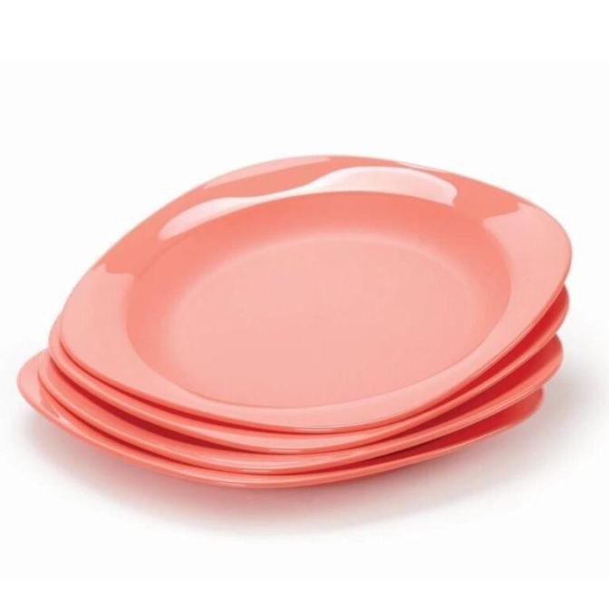 Jual Piring makan tupperware bloomia plate (4pcs) | Shopee Indonesia