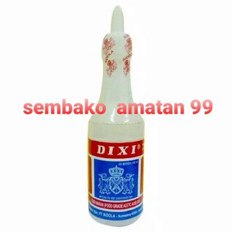 Jual Cuka Dixi 150ml Original / Cuka dixi botol kecil 150 ml | Cuka Dixi 150ml Murah Cuka Makan ...