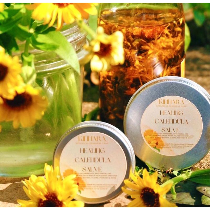 Jual Kinnara Calendula Healing Salve (Salep Eksim Eczema Luka Psoriasis ...