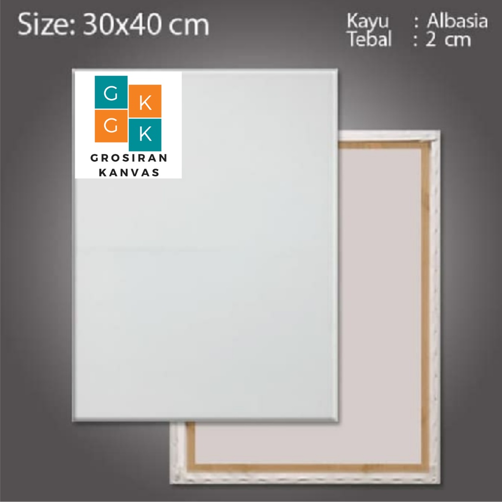 Jual kanvas lukis 30x40 cm CANVAS LUKIS 30 X 40 cm PREMIUM MARSOTO ...
