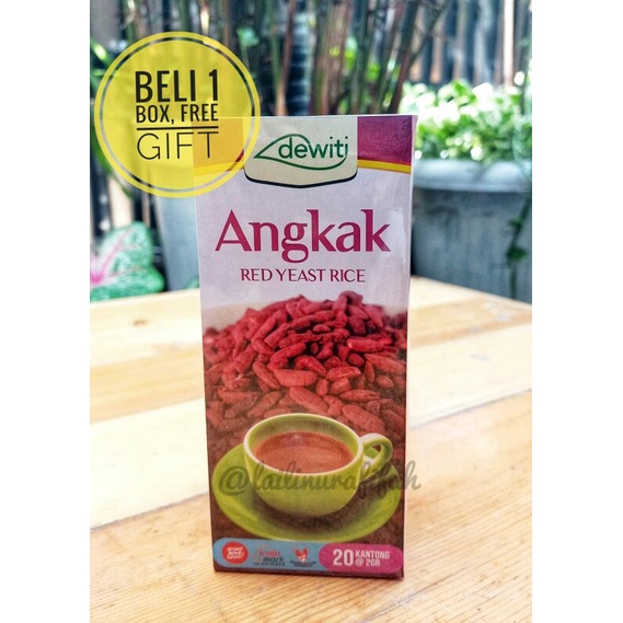 Jual { FREE GIFT } Dewiti Teh Celup Angkak / mencegah anemia ...