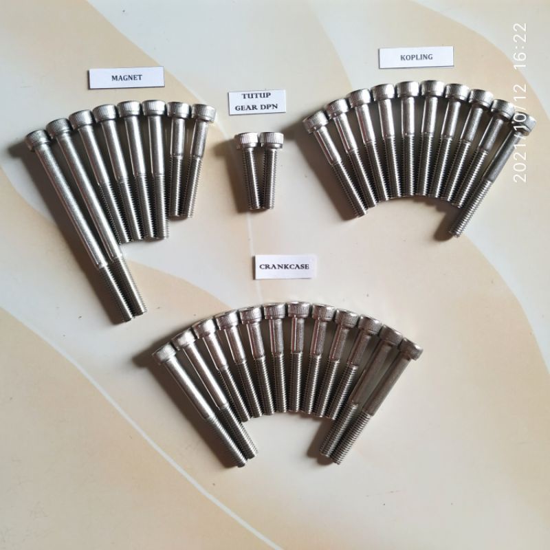 Jual Baut Mesin Jupiter Z Robot Jupiter Z1 Vega ZR RR Force Kunci L ...