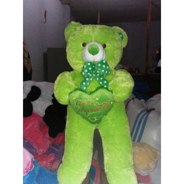 Jual BONEKA TEDDY BEAR/PANDA JUMBO BESAR + GRATIS UKIR NAMA | Shopee ...