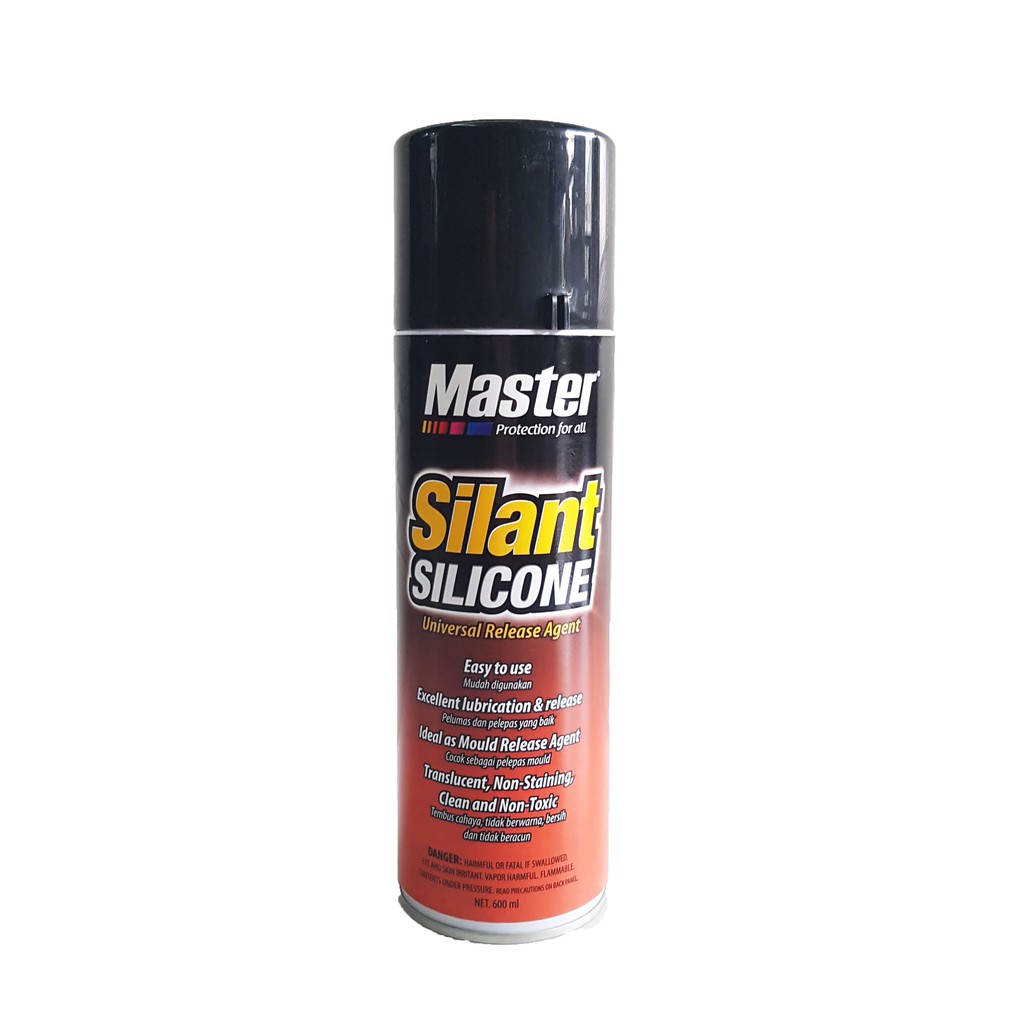 Jual MASTER Silant Silicone Spray 600mL | Shopee Indonesia