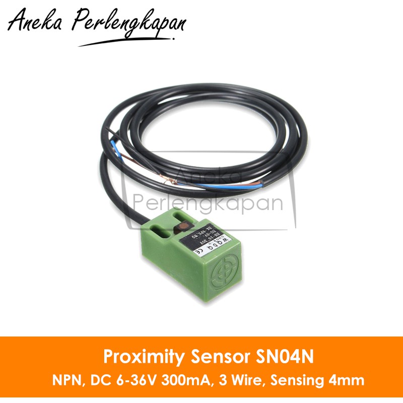 Jual SN04N Inductive Proximity Switch NPN DC 3-wire 6-36 VDC 300mA 4mm ...