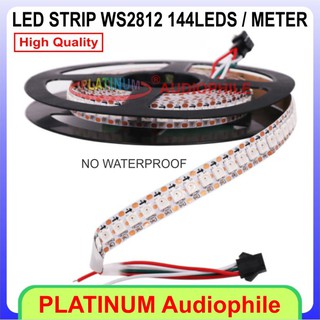 Jual LAMPU RGB LED STRIP WS2812 SMD 5050 5V 144 LED PER 1 METER ...