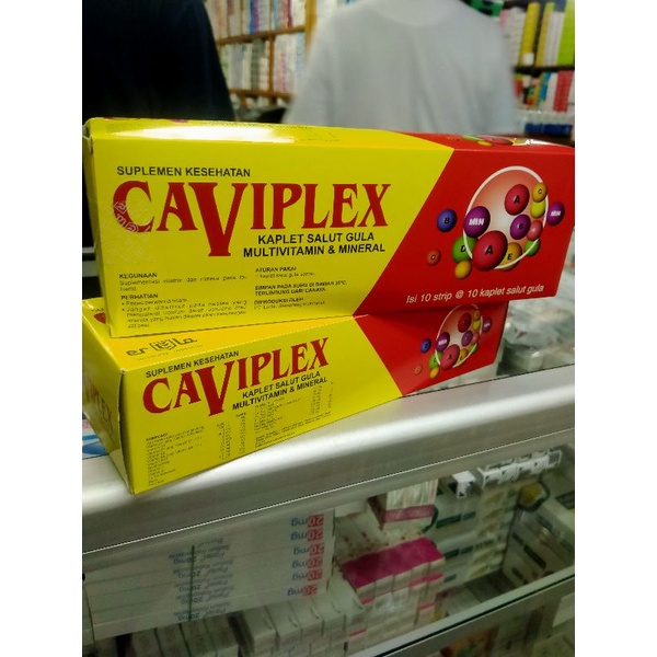 Jual caviplex box 100 tablet multivitamin | Shopee Indonesia