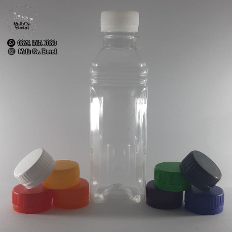 Jual Botol Plastik PET Cimory Tinggi 250 ml / Chimory 250 ml / Botol Kemasan 250ml - Tutup Segel ...