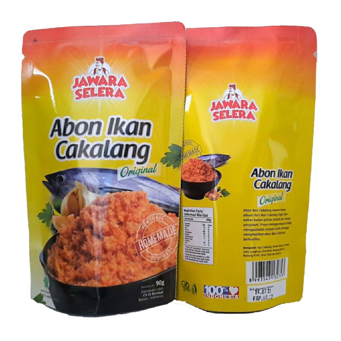 Jual ABON- ABON IKAN CAKALANG -MAKANAN-KERING. | Shopee Indonesia