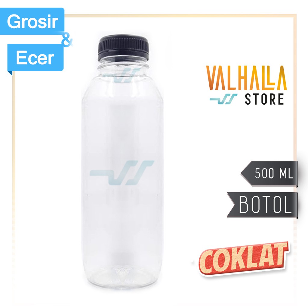 Jual Botol 500 ml Coklat Kale Pudot | Shopee Indonesia