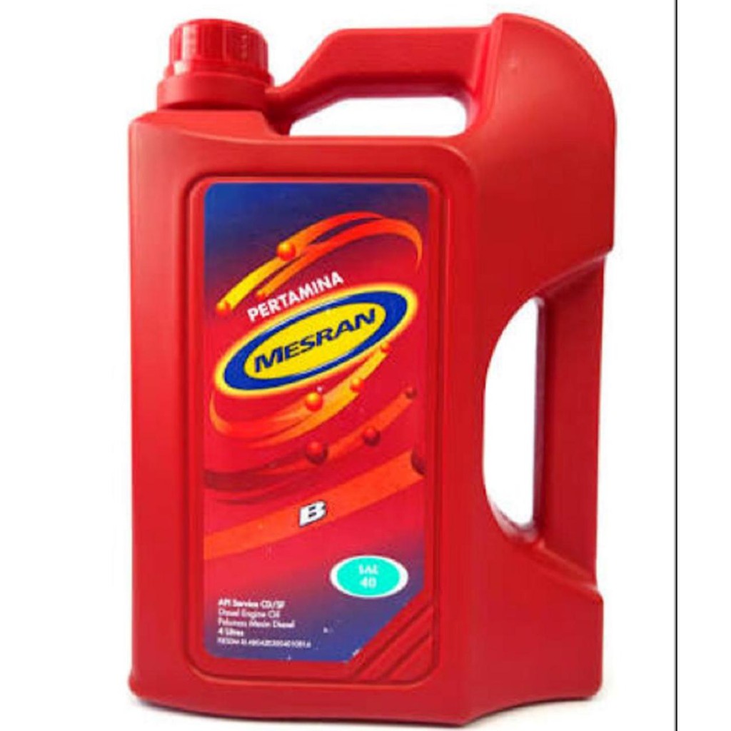 Jual OLI MESRAN B40 GALON 4L DIESEL Kode 791081 | Shopee Indonesia
