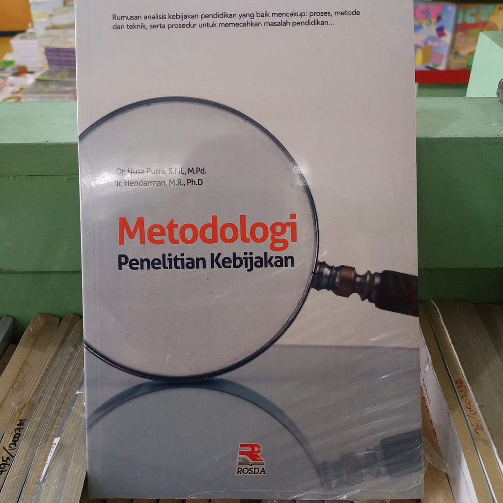 Jual Buku Original Metodologi Penelitian Kebijakan Nusa Putra Rosda