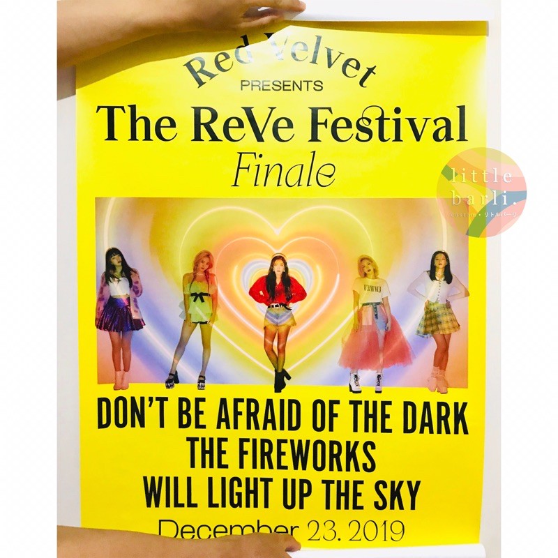 Jual POSTER RED VELVET THE REVE FESTIVAL FINALE OFFICIAL | Shopee Indonesia
