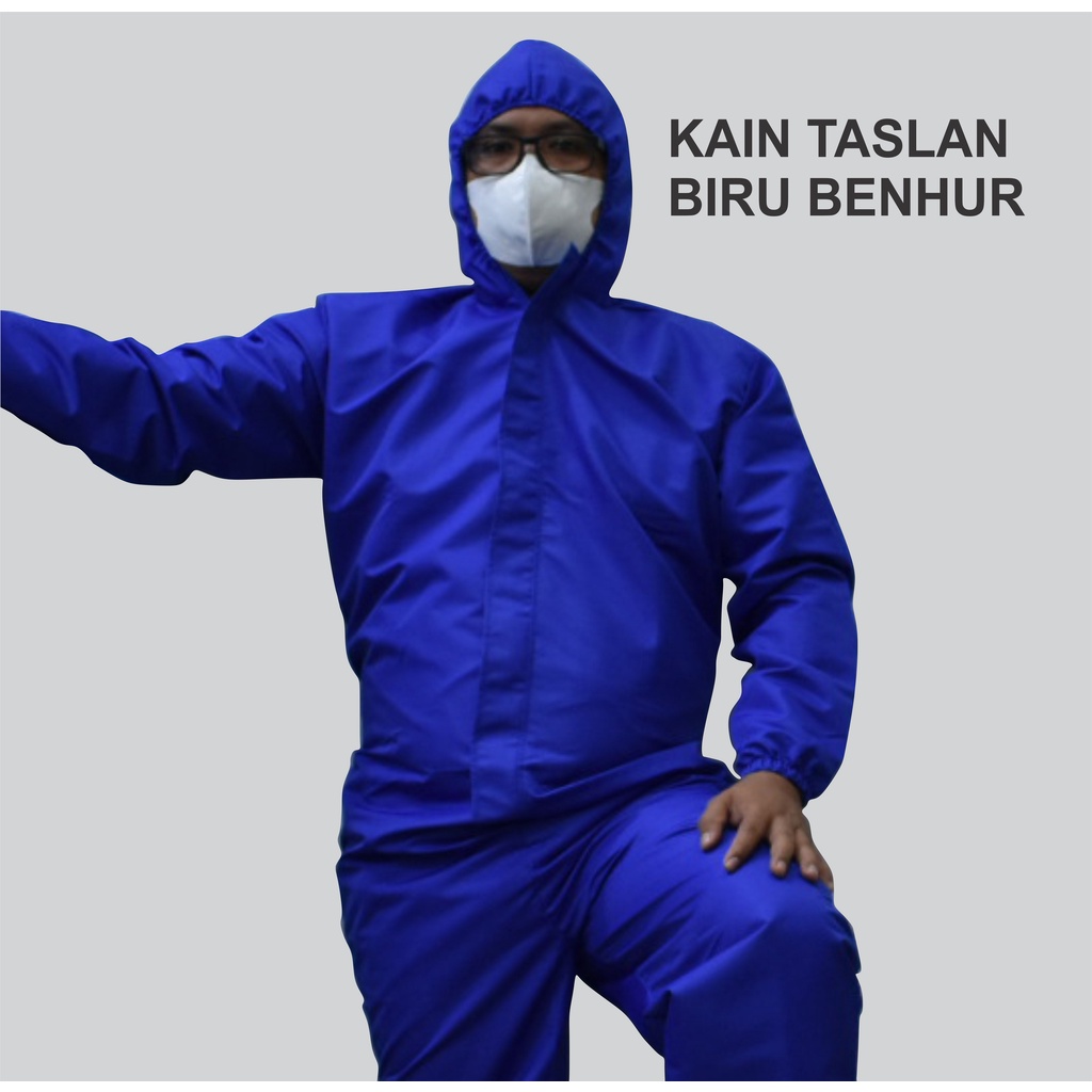 Jual Baju APD Hazmat Suit Reusable (Taslan) | Shopee Indonesia