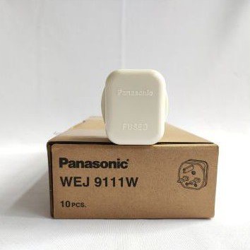 Jual STEKER STOP KONTAK AC ADA SEKRING 13A PANASONIC WEJ 9111W (STEKER ...