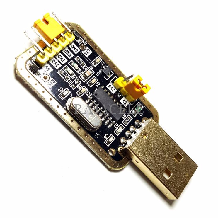 Jual High Quality USB TTL Serial CH340 Gold Plate with Reset & CTS pin ...