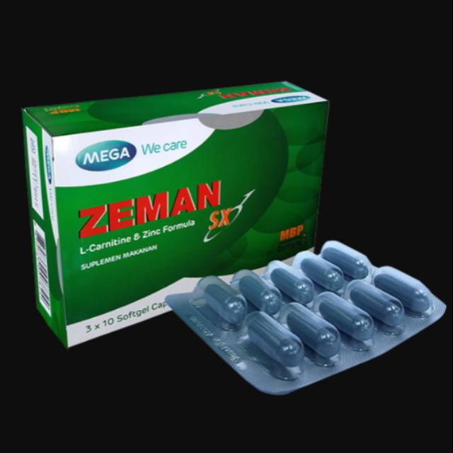 Jual ZEMAN SX BOX ISI 30 SOFTGEL antioksidan untuk promil | Shopee ...