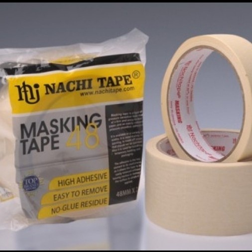 Jual Masking Tape NACHI / Isolasi Kertas 1 Inch 24mm | Shopee Indonesia