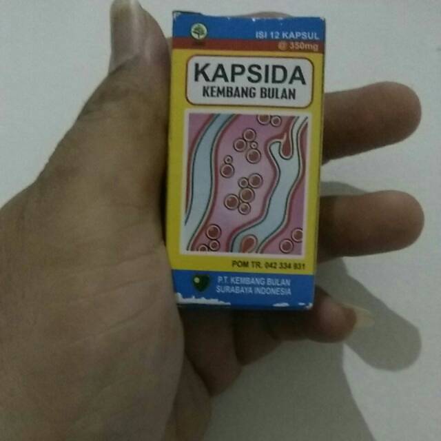 Jual Kapsida kembang bulan isi 12 kapsul untuk jerawat gatal bisul ...
