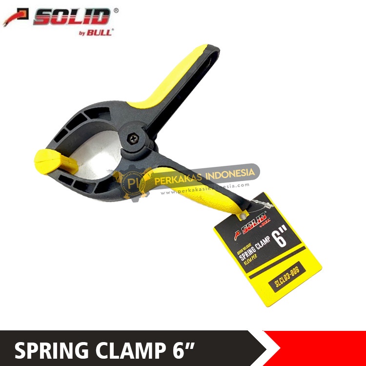 Jual Spring Clamp 6 Inch SOLID Klip Jepit Solid 6 Inch Penjepit Kayu ...