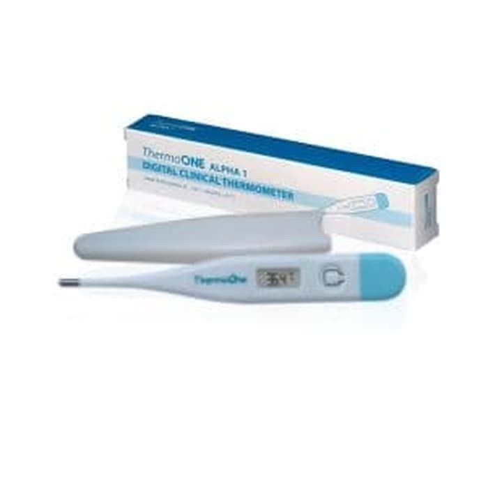 Jual Thermometer Digital Thermo One Alpha 1 Biru Muda OneMed | Shopee ...