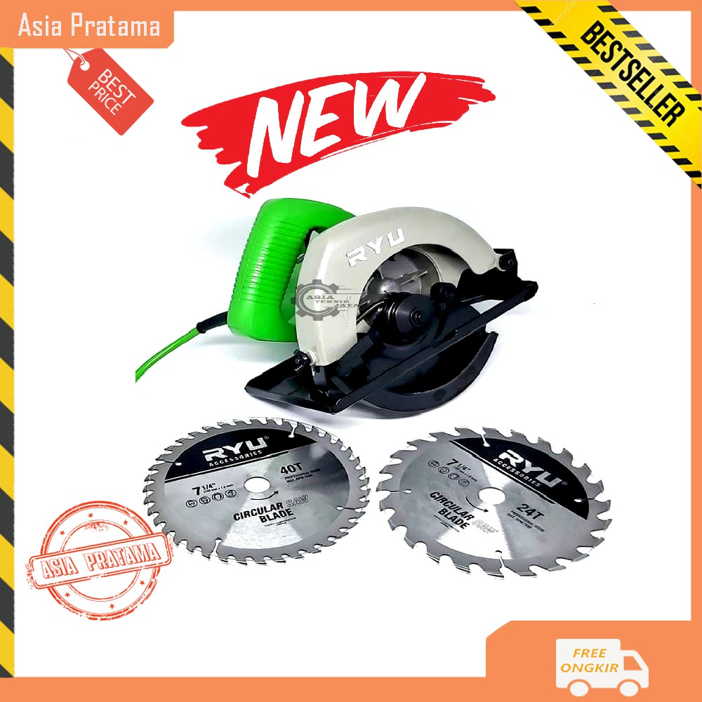 Jual Circle Ryu / Circular Saw / Mesin Potong Ryu 7 Inch Original Ryu | Shopee Indonesia