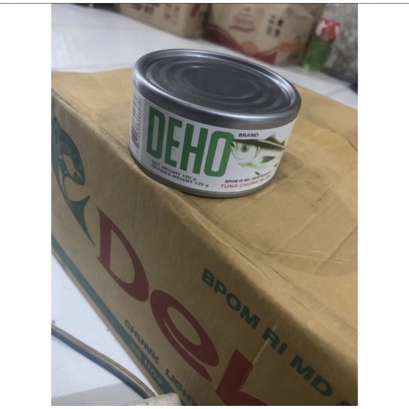 Jual DEHO TUNA KALENG 1 DUS ISI 48pcs TERIMA PARTAI BESAR | Shopee Indonesia
