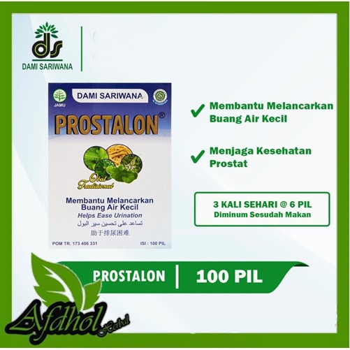 Jual Obat Herbal Prostalon 100 Pil Memelihara Kesehatan Prostat ...