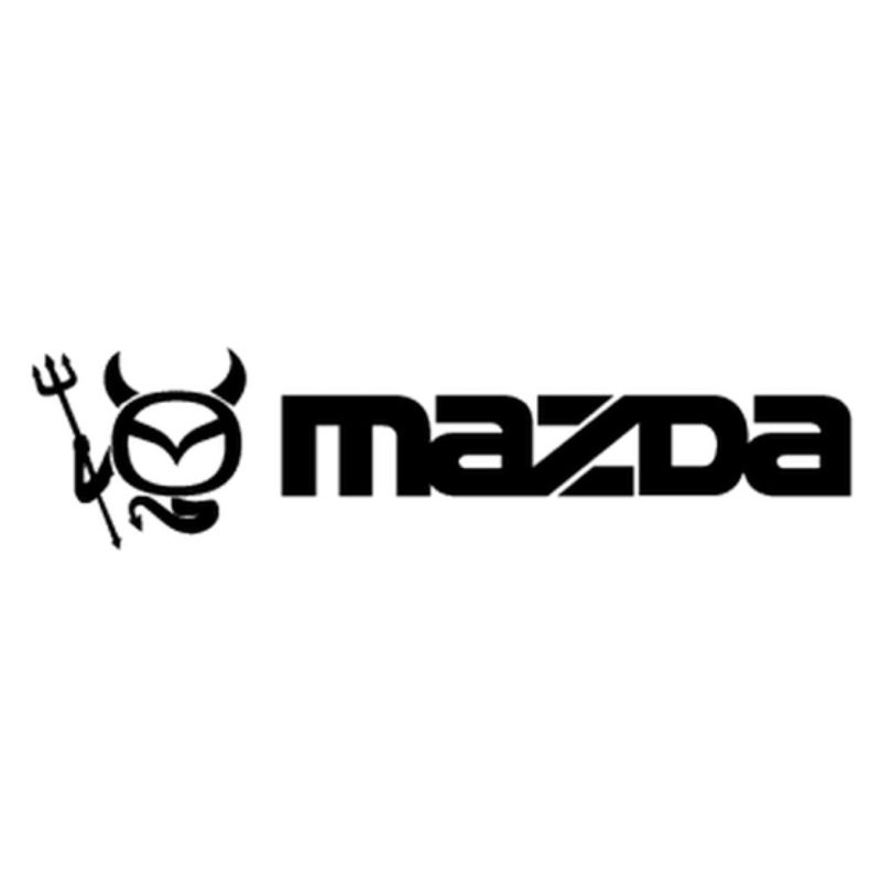 Jual STICKER LOGO DEVIL MAZDA | Shopee Indonesia
