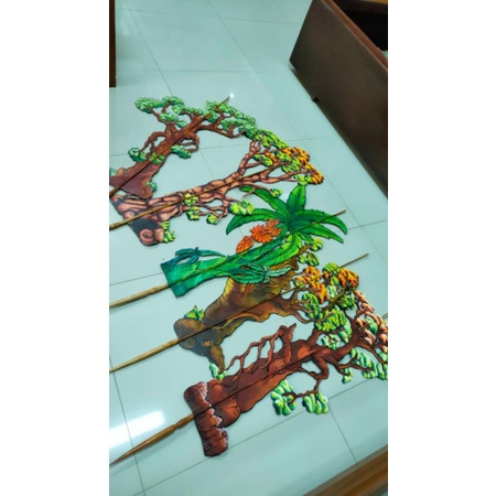 Jual Wayang Kulit Pohon by Sanggar Wayang Gogon Solo | Shopee Indonesia