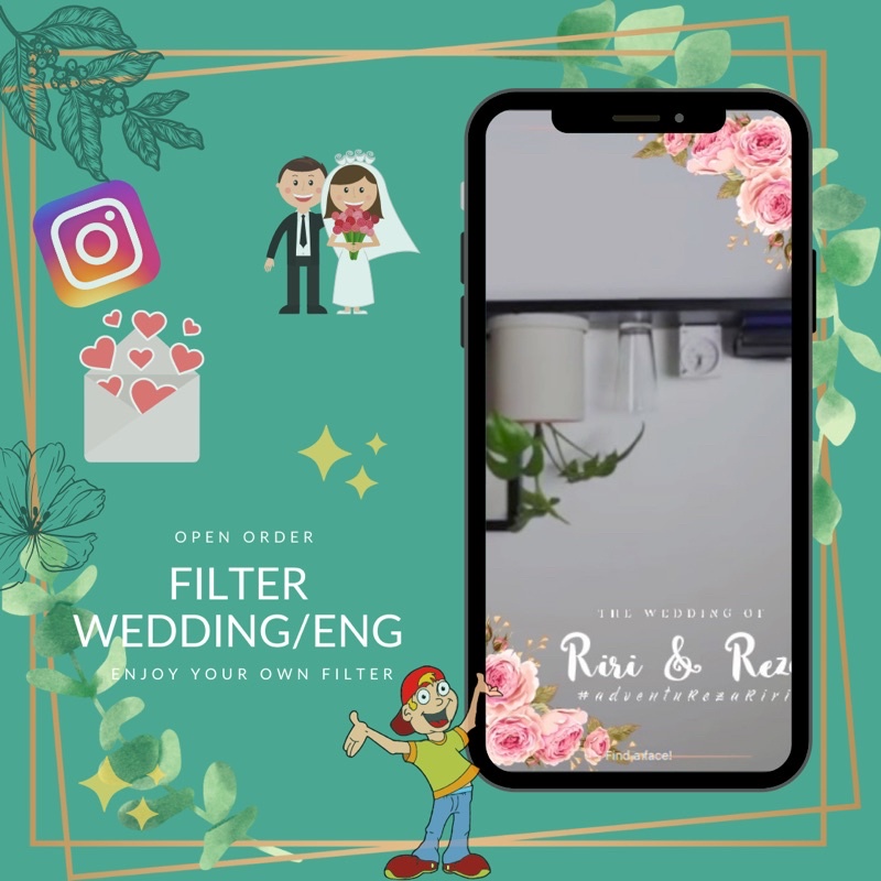 Jual JASA PEMBUATAN FILTER INSTAGRAM | WEDDING | ENGAGEMENT | Shopee ...