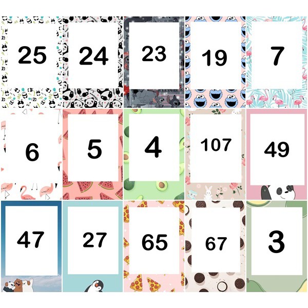 Jual PART 2 Cetak Polaroid KARAKTER UK.2R 6 cm x 9 cm | Shopee Indonesia